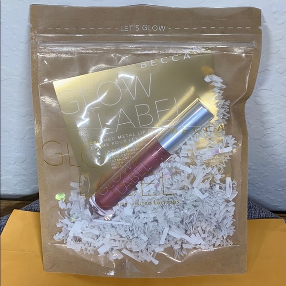 BECCA | Makeup | Becca Glow Label Crushed Metal Lip Creme Lip Gloss ...